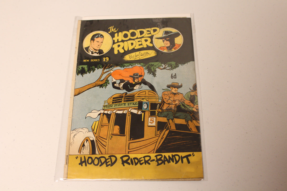Hooded Rider (1952) 19 Australian Comic Len Lawson – iicw